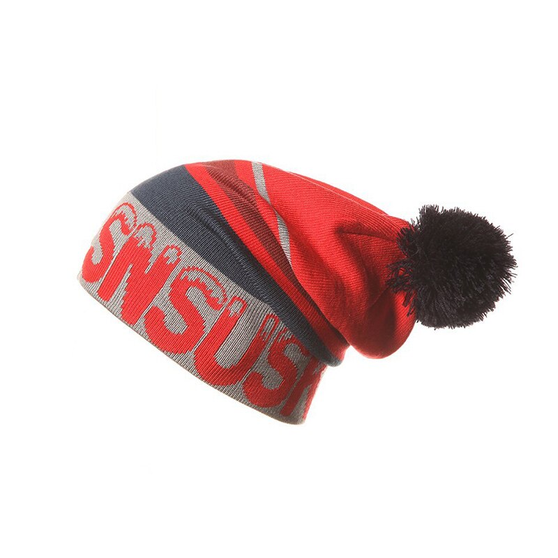 Snowboard Winter Ski Caps Beanies Wool Knitted Hea... – Grandado