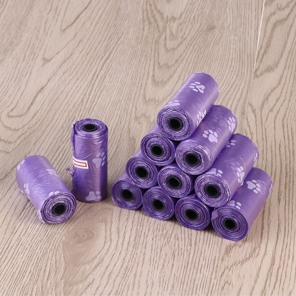 24 Rolls Purple Pet Dog Poop Bags Cat Waste Pick U... – Grandado