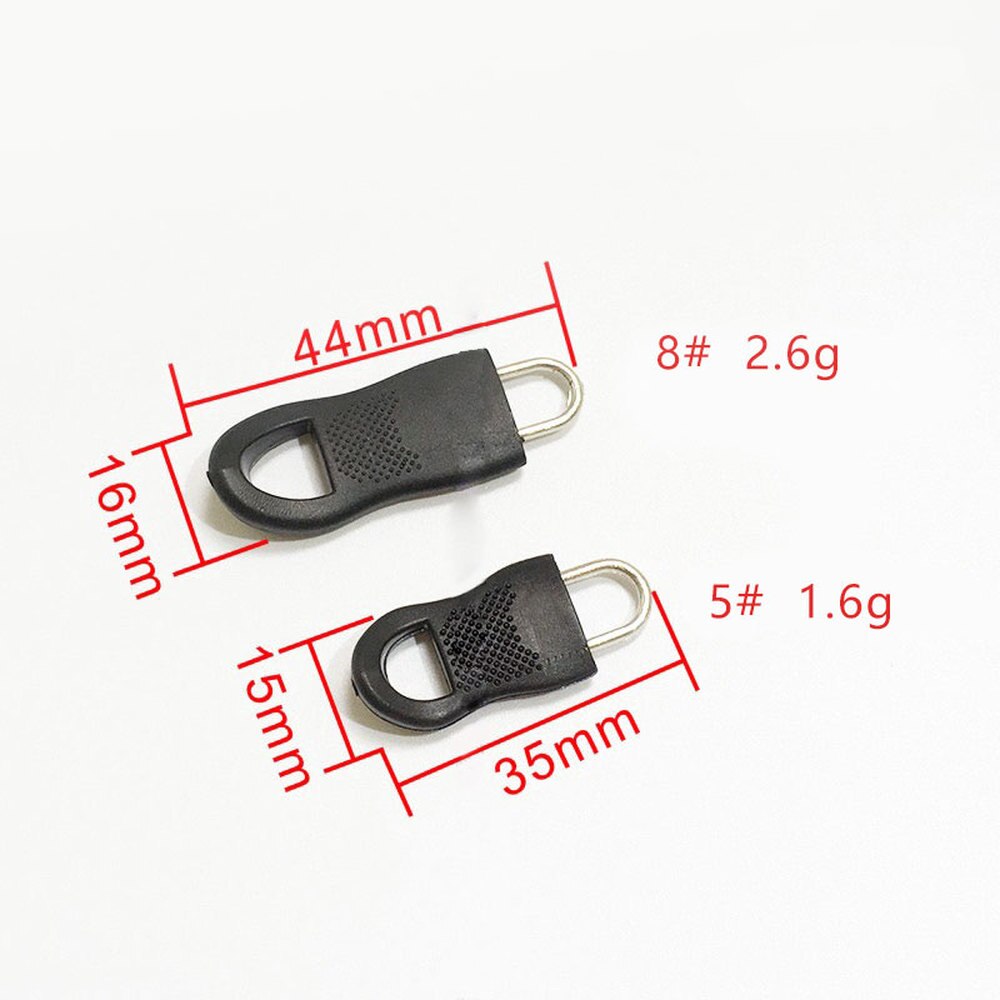 16 Pcs Replacement Zipper Tags Zip Fixer for Cloth... – Vicedeal
