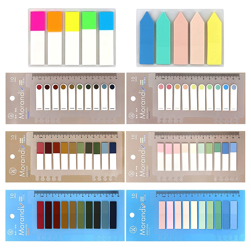 Sticky Index Label Signs, Page Marker Sticker Tran... – Grandado