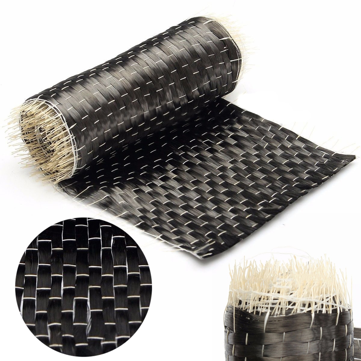 12K 200G 10*100cm Black Carbon Fiber Cloth Fabric ... – Grandado