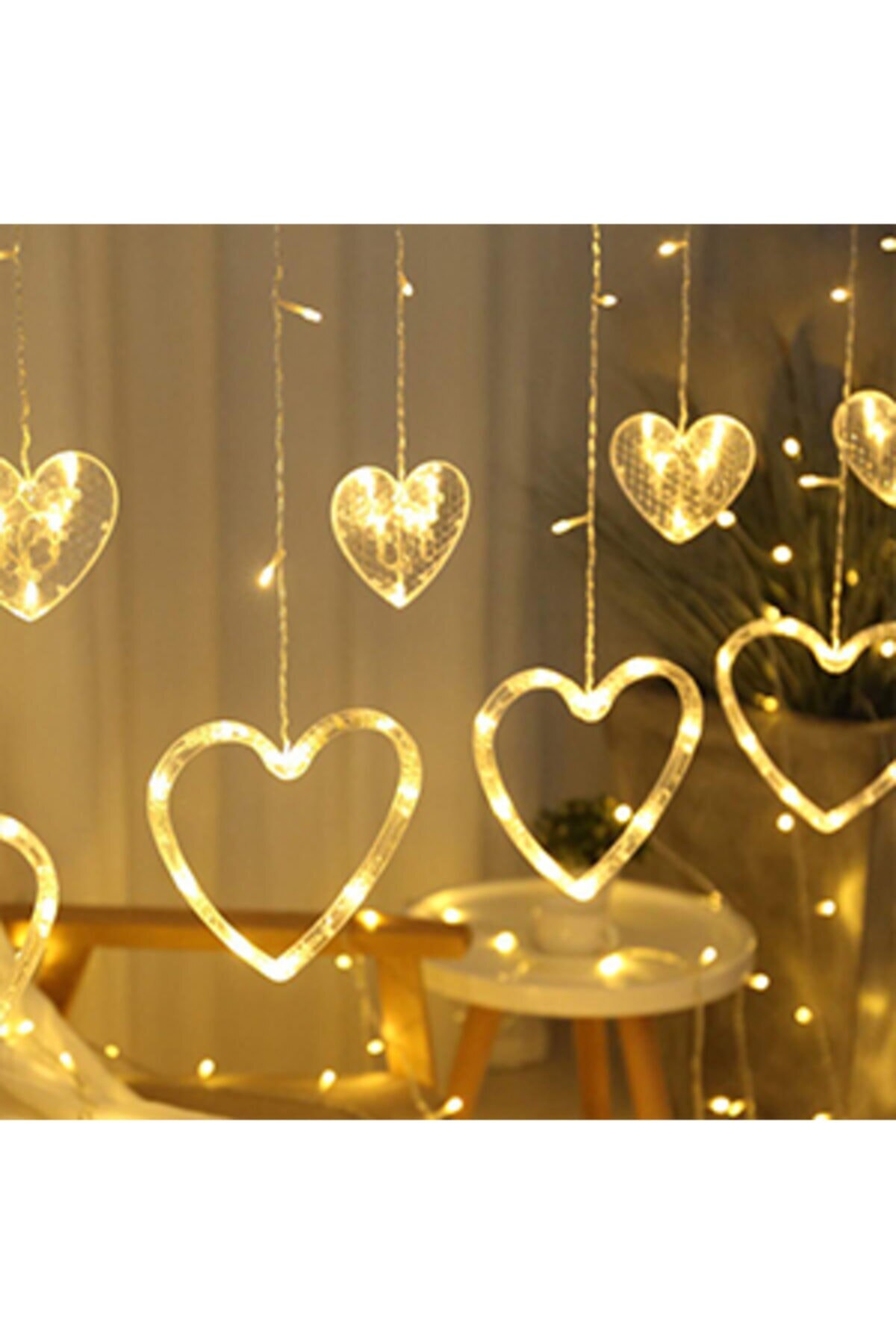 Decorative Animated Heart Led Curtain Led Light Fr... – Grandado
