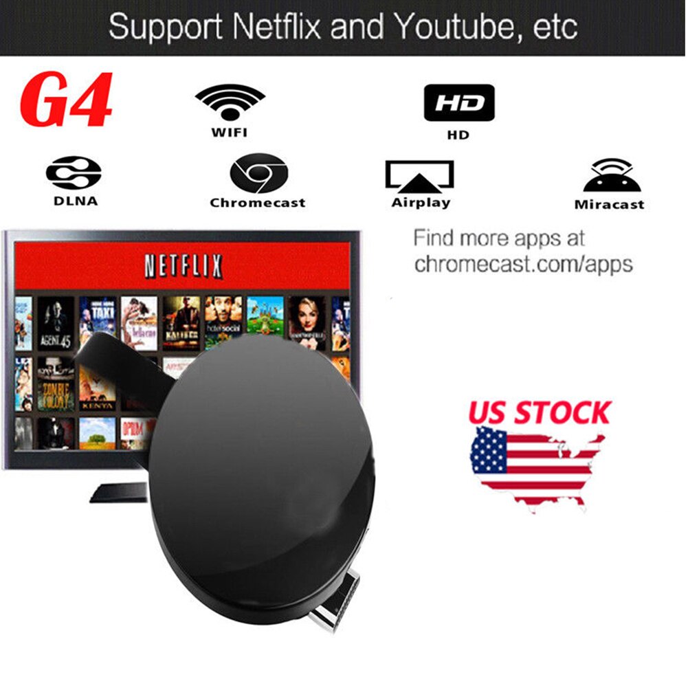 HD Mirroring Dongle Wireless Media Streamer Portab... – Grandado