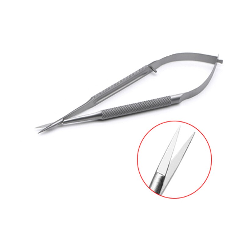 Microscopic instruments 12.5 cm micro scissors, Co... – Grandado
