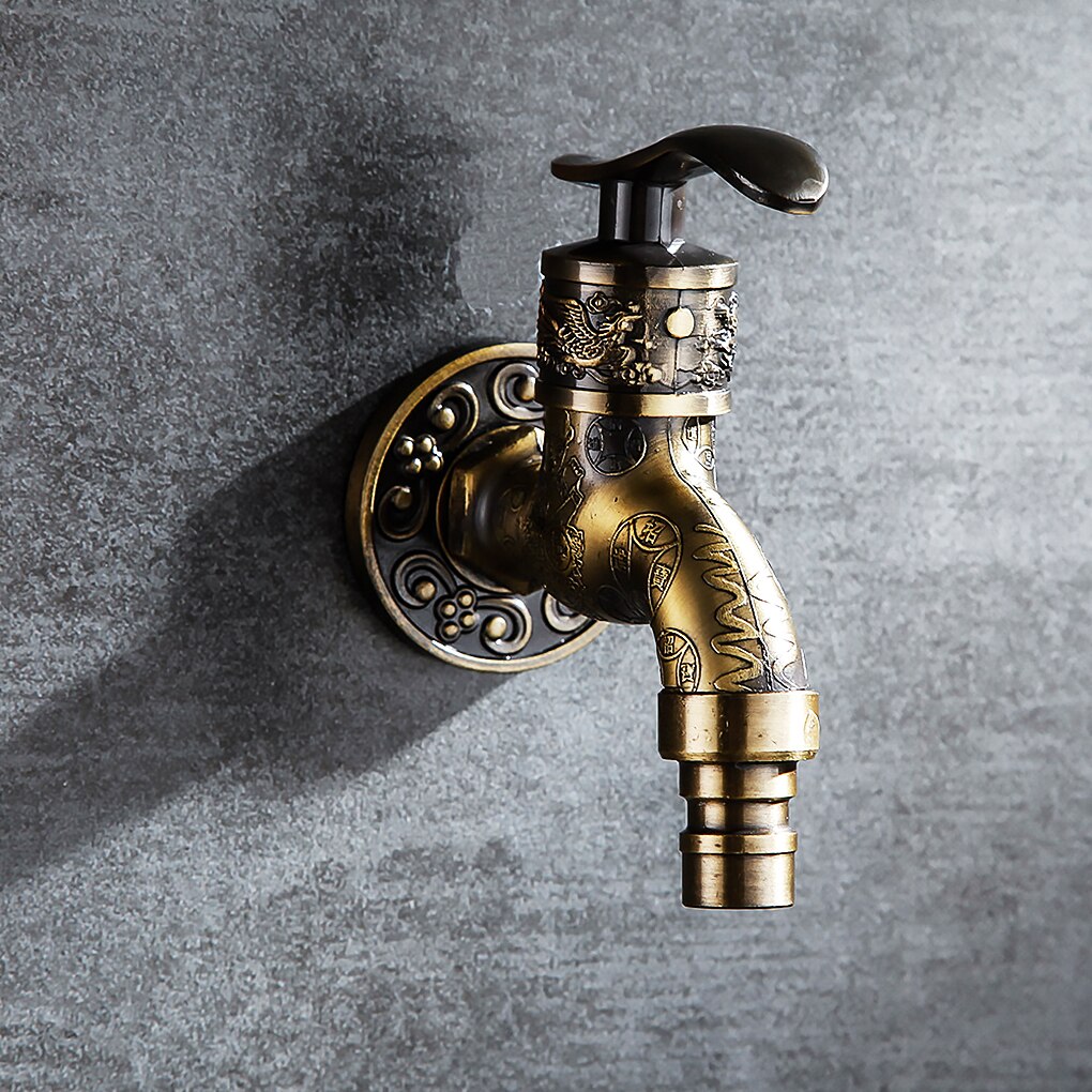 Tuin Kraan Vintage Wassen Machine Kraan Gesneden M... – Vicedeal