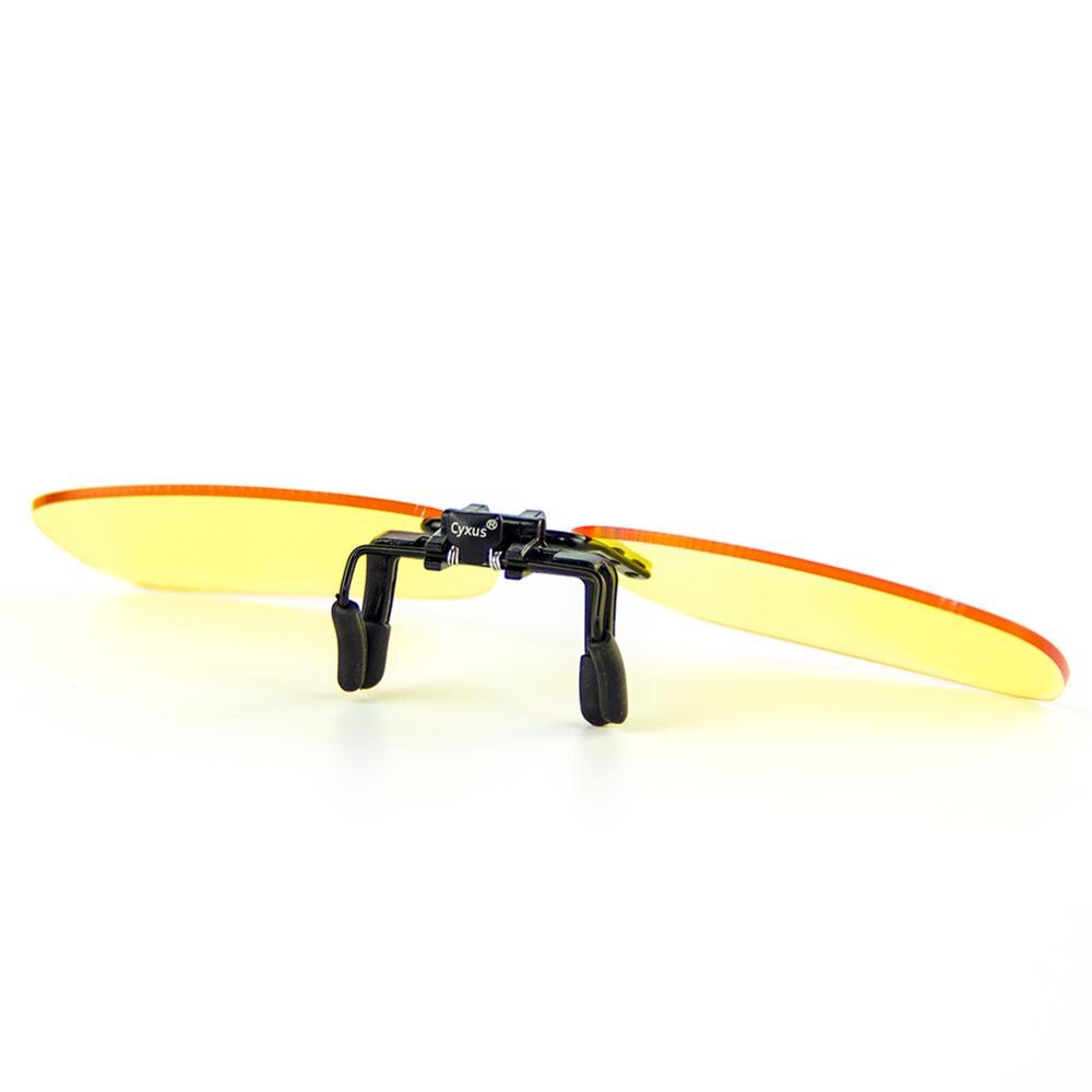Cyxus Blue Light Blocking Clip-ons Yellow Lens for... – Grandado