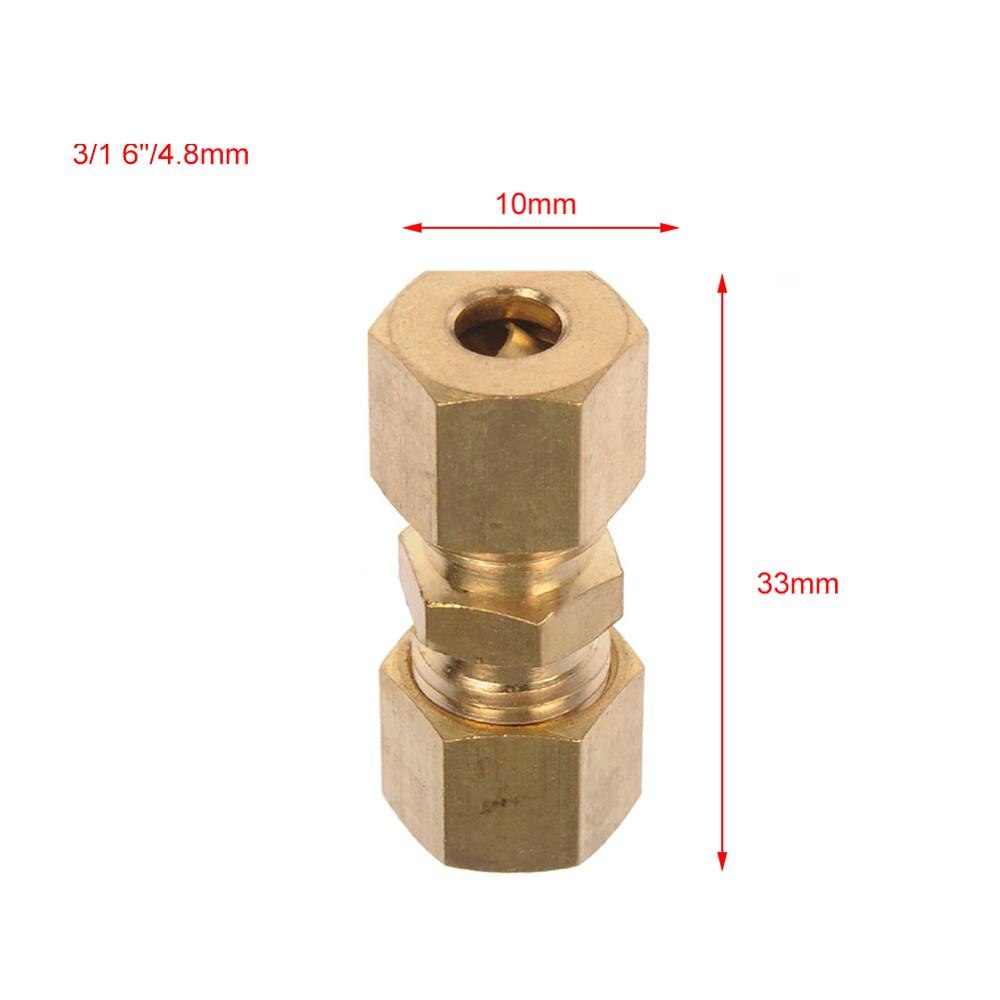 Brass Straight Reducer Compression Fittings Connec... – Grandado