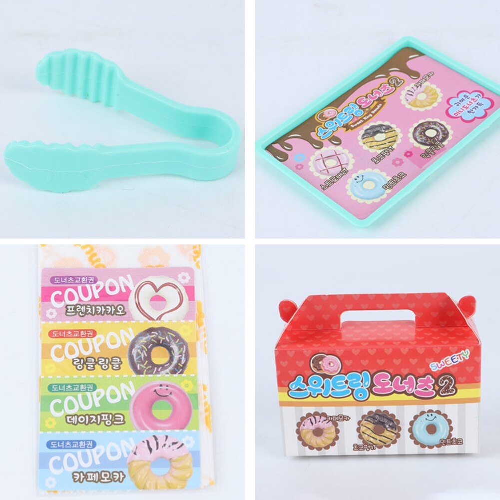 DIY Donut Toy Kitchen Foods Pretend Play Shop Cash... – Grandado