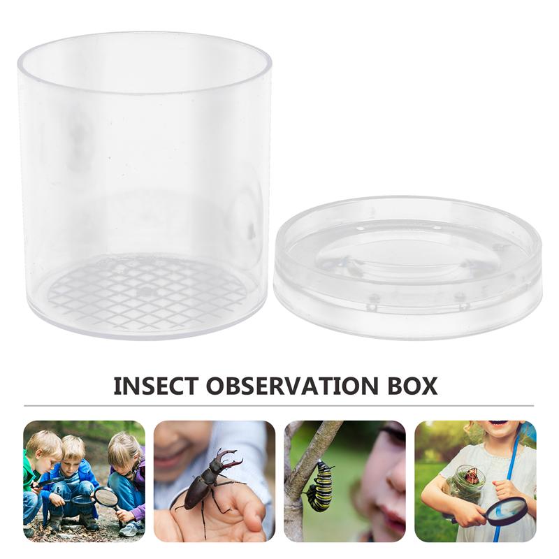6Pcs Plastic Insect Observeren Jar Outdoor Vergroo... – Vicedeal