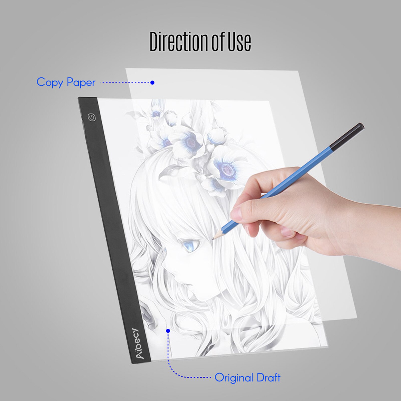 LED A3 Light Panel Graphic Tablet Light Pad Digita... – Vicedeal