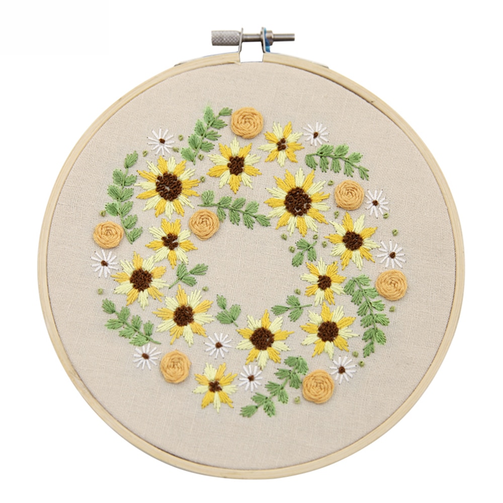 DIY Embroidery Flower Patterns Handwork Needlework... – Vicedeal