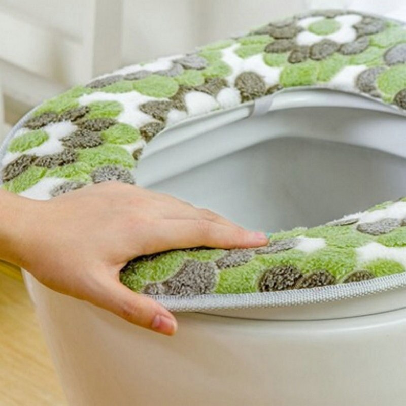 Soft Bathroom Toilet Seat Closestool Washable Warm... – Grandado