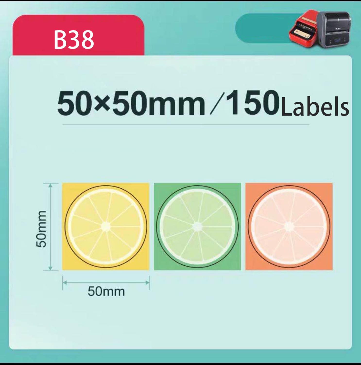 【Niimbot B21/B3S Label】Color Thermal adhesive Labe... – Vicedeal