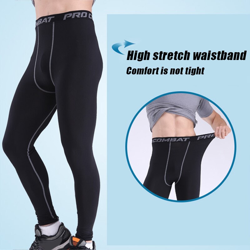 Mens Fitness Pants Tight Quick Dry Sports Running ... – Vicedeal