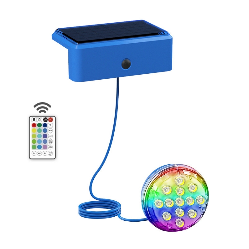 Solar Pool Light RGB Underwater Light Waterproof S... – Vicedeal