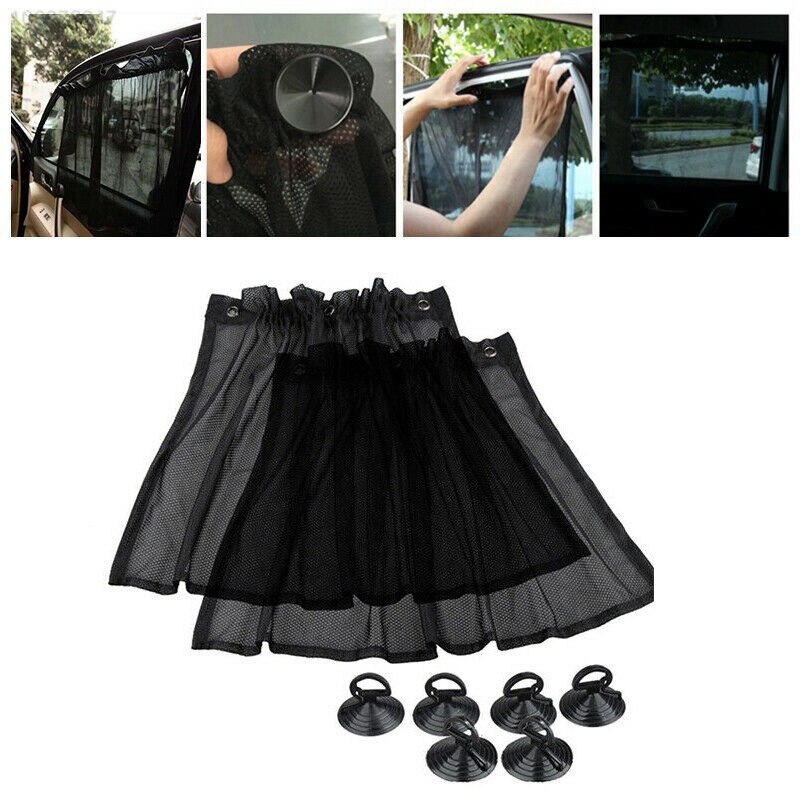 2 Stuks Auto Zonnescherm Bescherming Venster Gordi... – Grandado