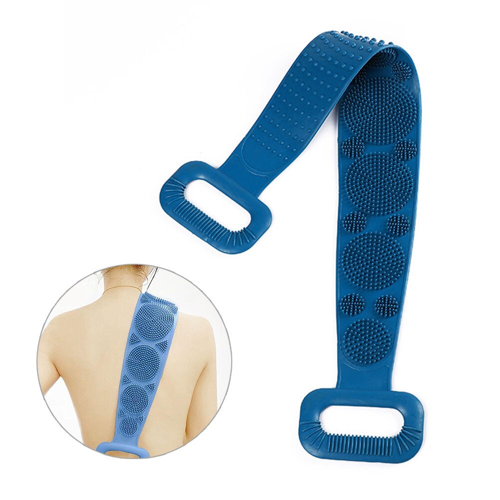 Bath Shower Silicone Body Brush Bath Belt Exfoliat... – Grandado