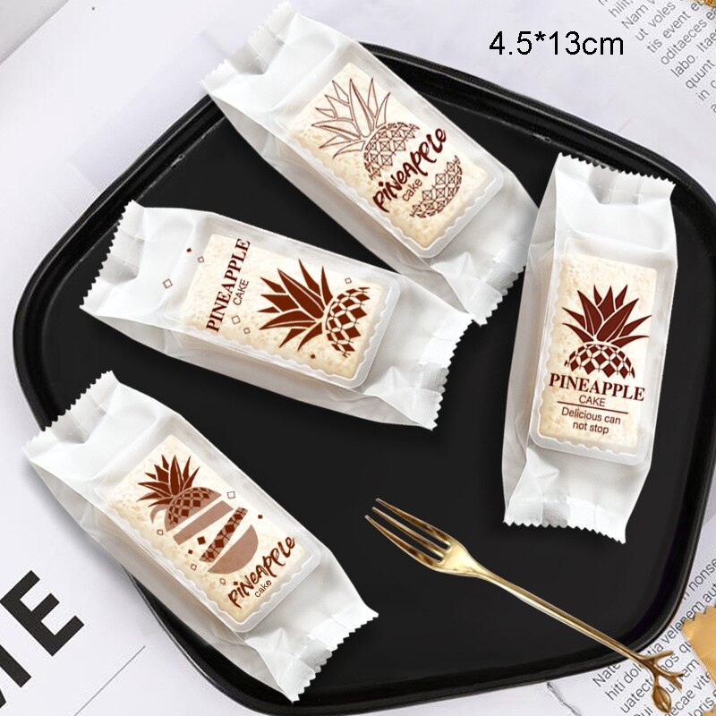 100Pcs Flat Food Plastic Bags Pineapple Crisp Pack... – Vicedeal