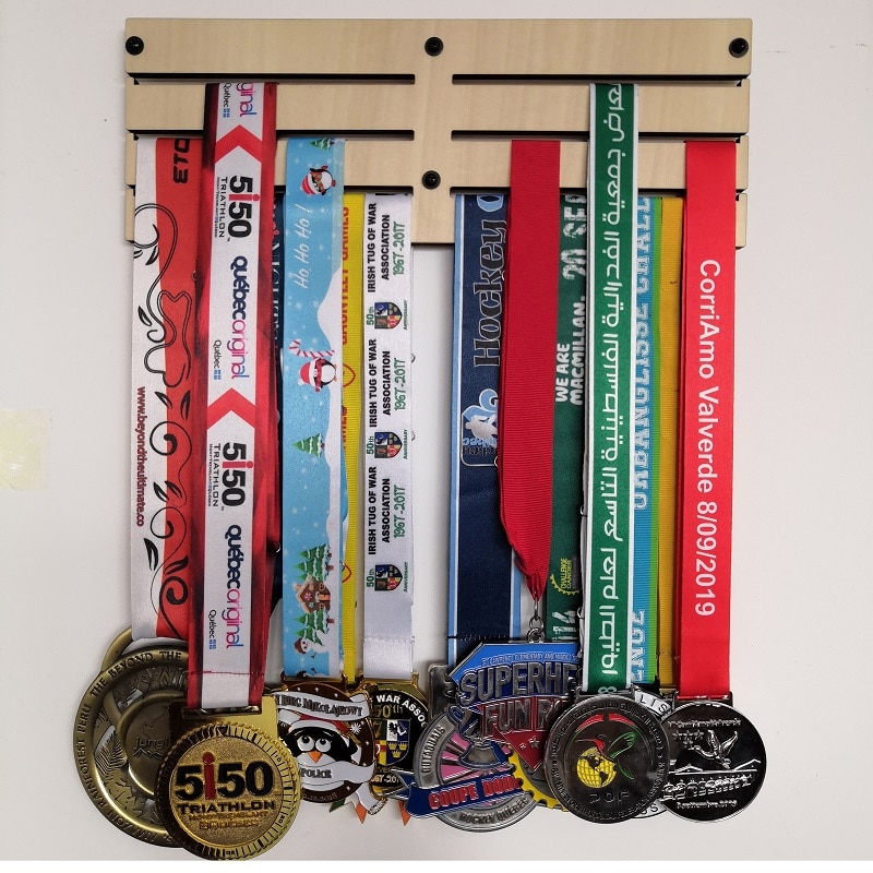 Marathon Number Bib and Medal Hanger – Grandado