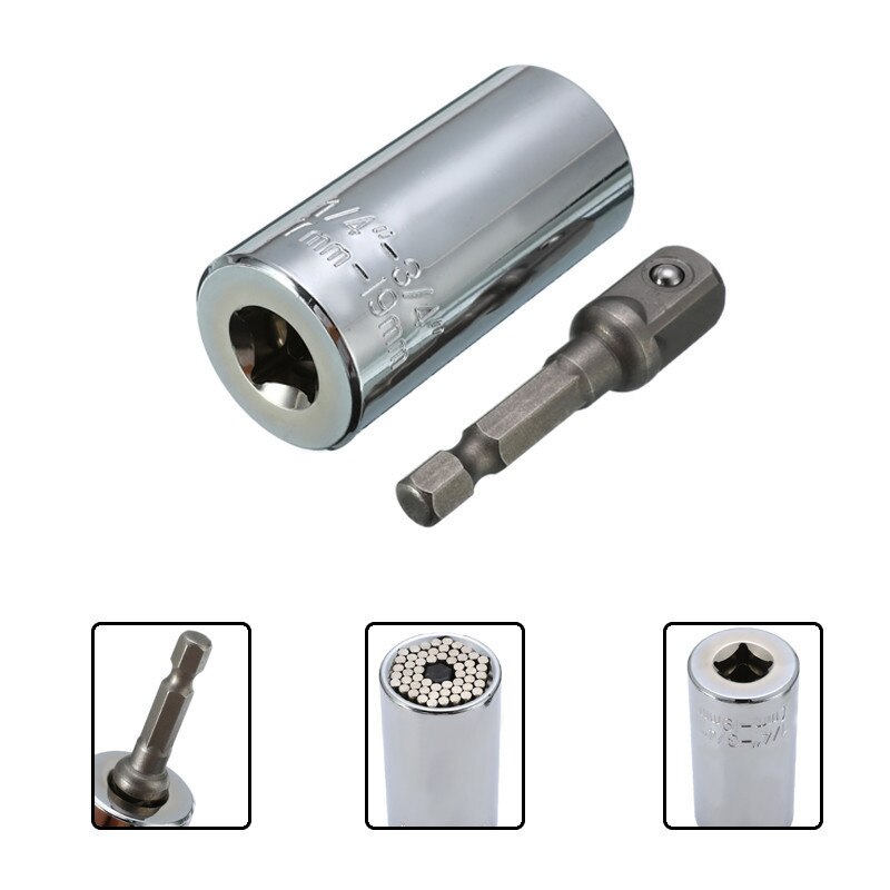 Universal Torque Wrench Head Set Socket Sleeve 7-1... – Grandado