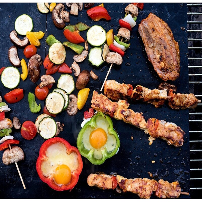 Grill Accessoire non-stick Teflon BBQ Grill Mat Hi... – Vicedeal