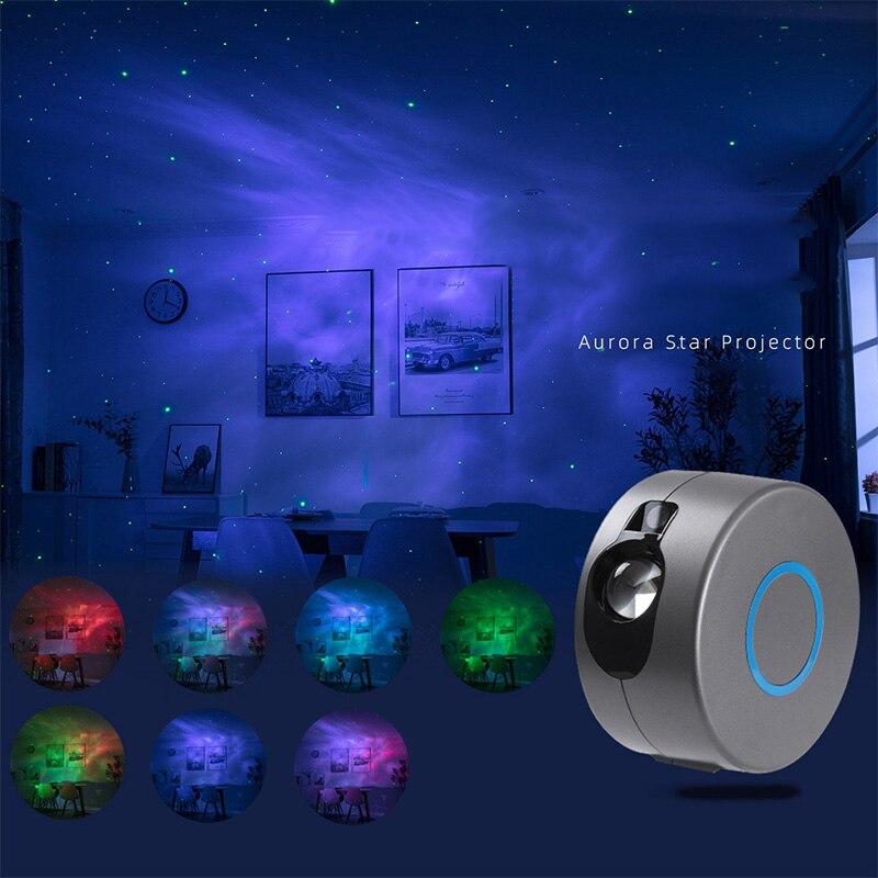 Galaxy Starry Sky Projector Rotating Water Waving ... – Grandado