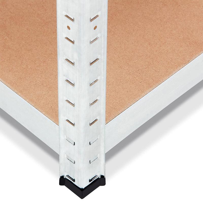 160*80*40cm Metal Shelf Warehouse Goods Shelf With... – Grandado