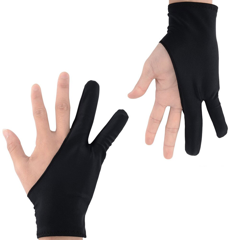 Artist Glove For Drawing Black 2 Finger Painting D... – Vicedeal