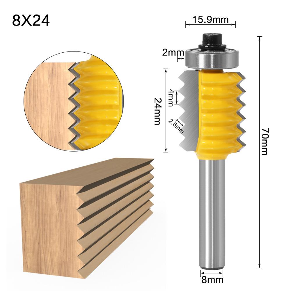 8mm Shank Finger Joint Glue Router Bit Milling Cut... – Vicedeal