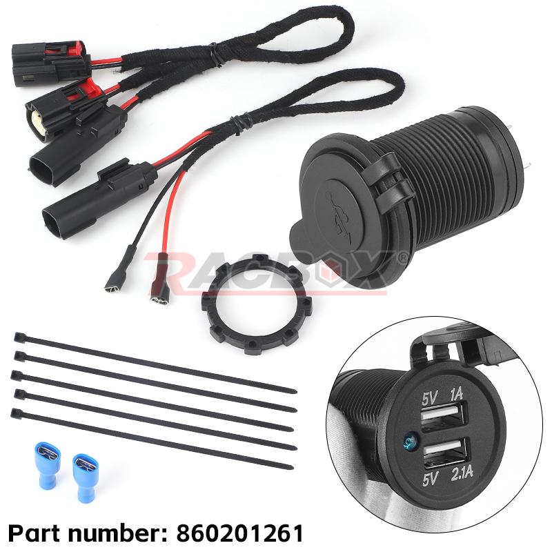 Car USB Power Outlet Kit for Ski-Doo Lynx REV Gen4... – Vicedeal