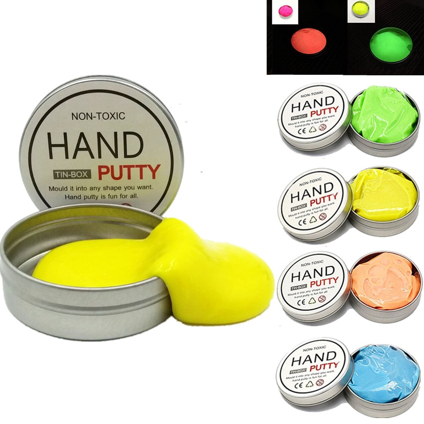 1PC Intelligent Luminous Color Slime Kids Hand Gum... – Grandado