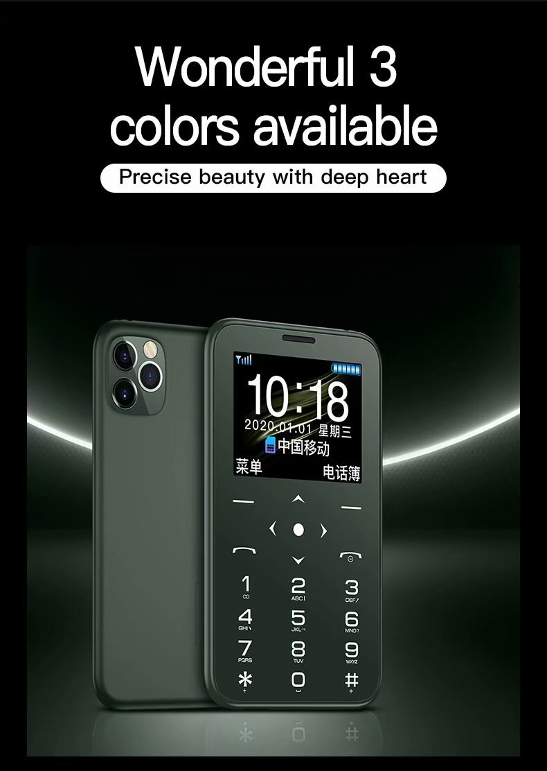 Mini Gsm Cellphone Soyes 7S + 1.5 "Ips Kleur Grote... – Vicedeal