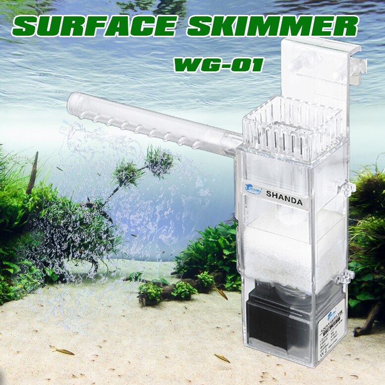 Aquarium Nano Surface Skimmer Filter Marine Aquari... – Vicedeal