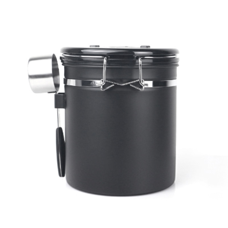 1.5/1.8L Coffee Canister Stainless Steel Food Stor... – Grandado
