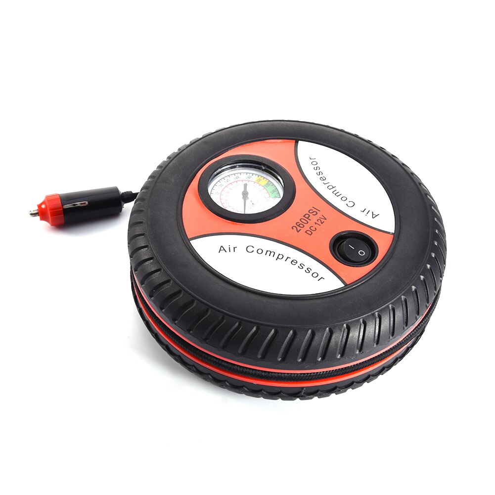 Car 260PSI DC 12V Portable Electric Mini Tire Infl... – Vicedeal