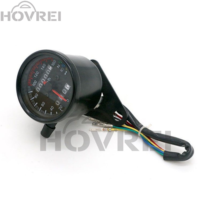 Universal Motorcycle Speedometer Odometer Gauge AT... – Vicedeal