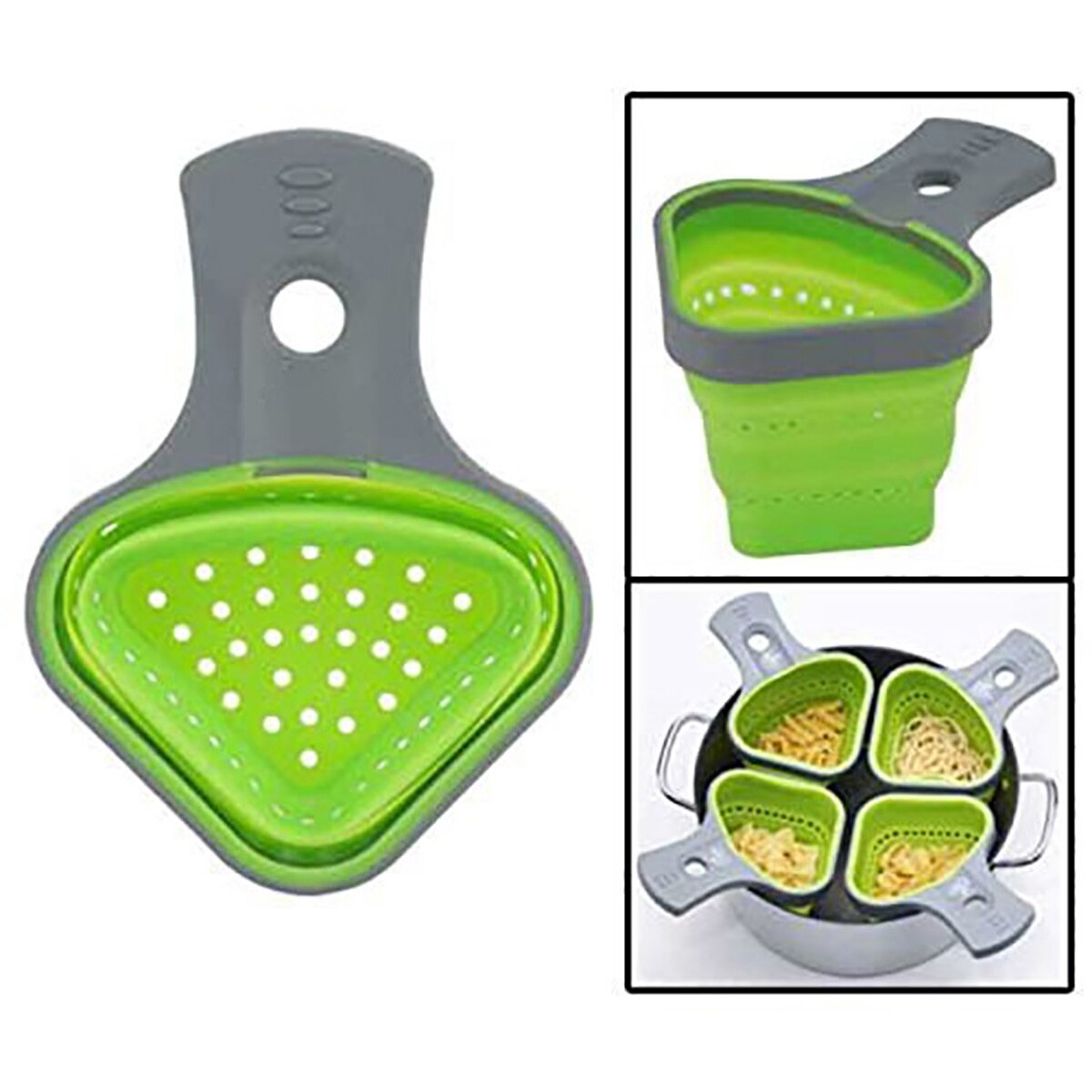 Silicone Noodle Strainer BPA Free TOOL For Cooking... – Grandado