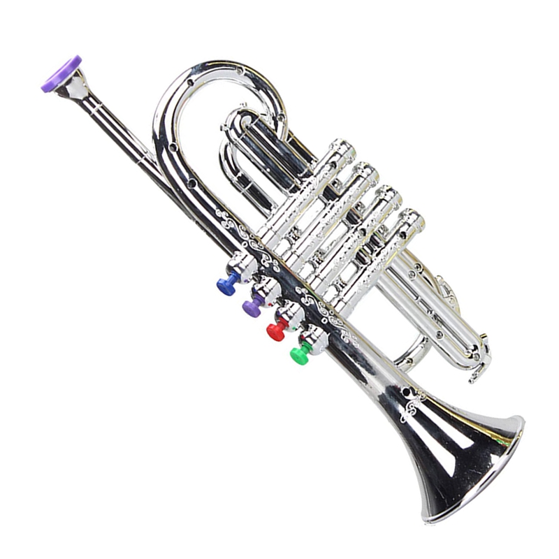 Trumpet 4 Tones 4 Colored Keys Simulation Play Min... – Grandado