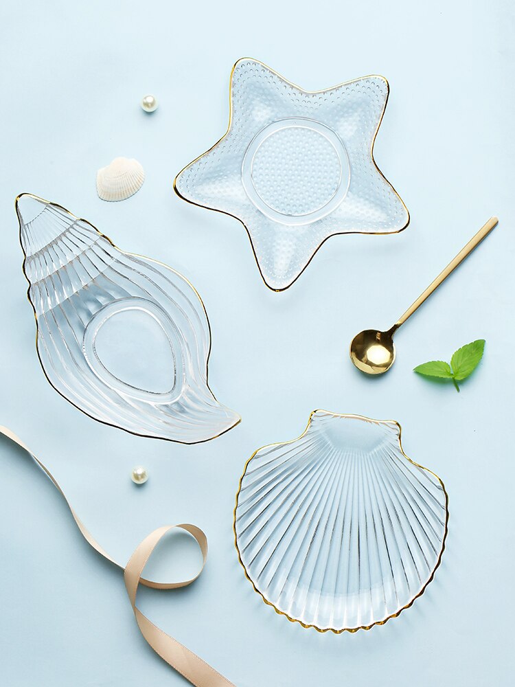 Phnom Penh glass fruit plate small delicate beauti... – Vicedeal