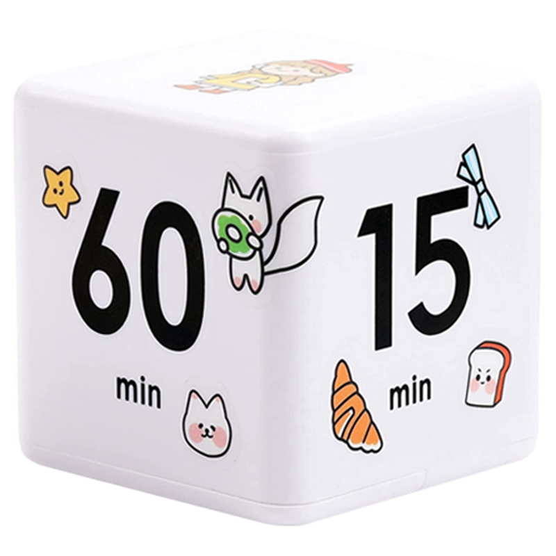 Square Timer Gravity Sensor Flip Timers, Kitchen T... – Grandado