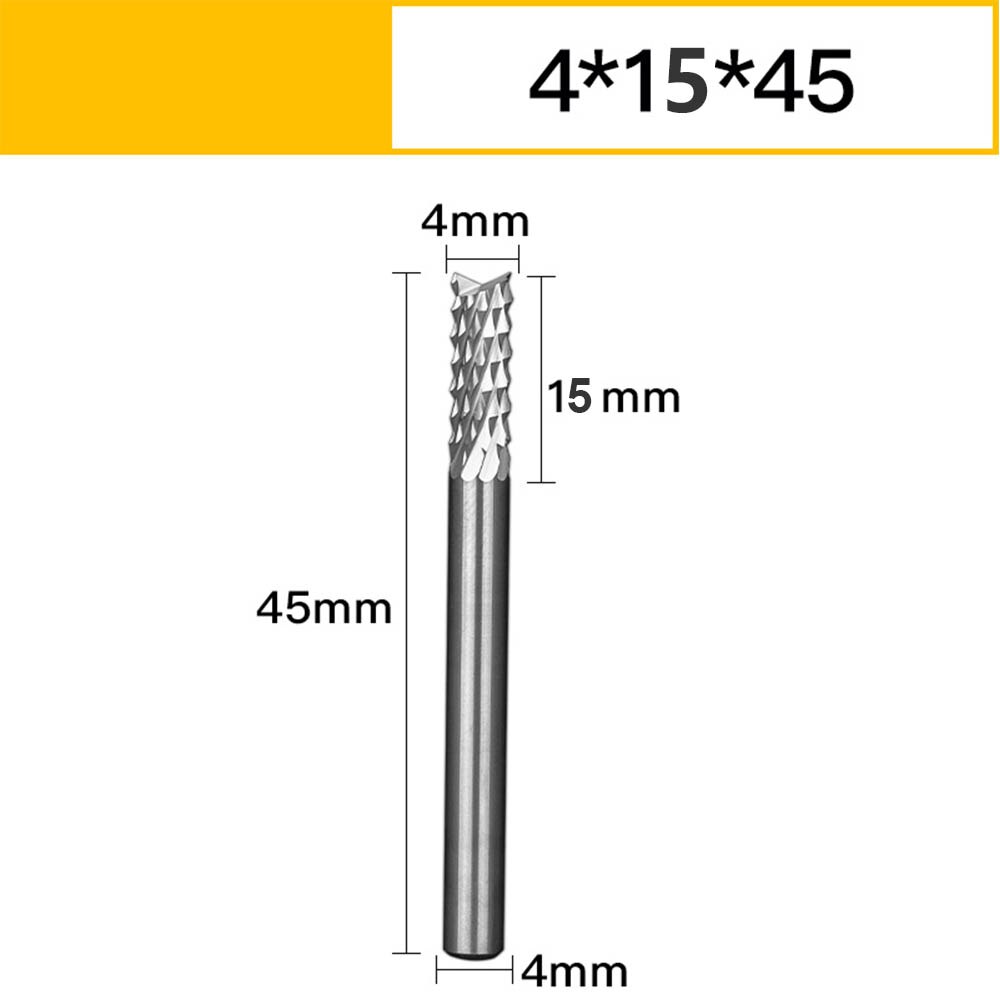 Vsharp Carbide Tungsten Corn Tanden Snijden 4Mm 6M... – Grandado