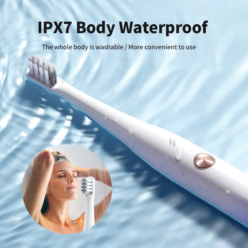 Rechargeable Sonic Electric Toothbrush USB Cordles... – Vicedeal