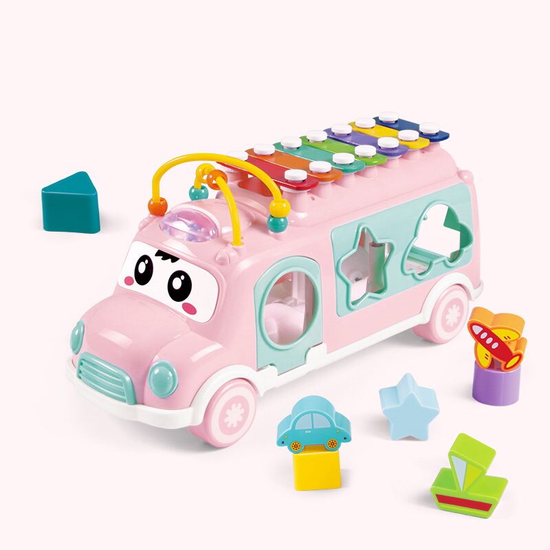 Multi-Function Musical Bus Toys For Baby Early Edu... – Vicedeal