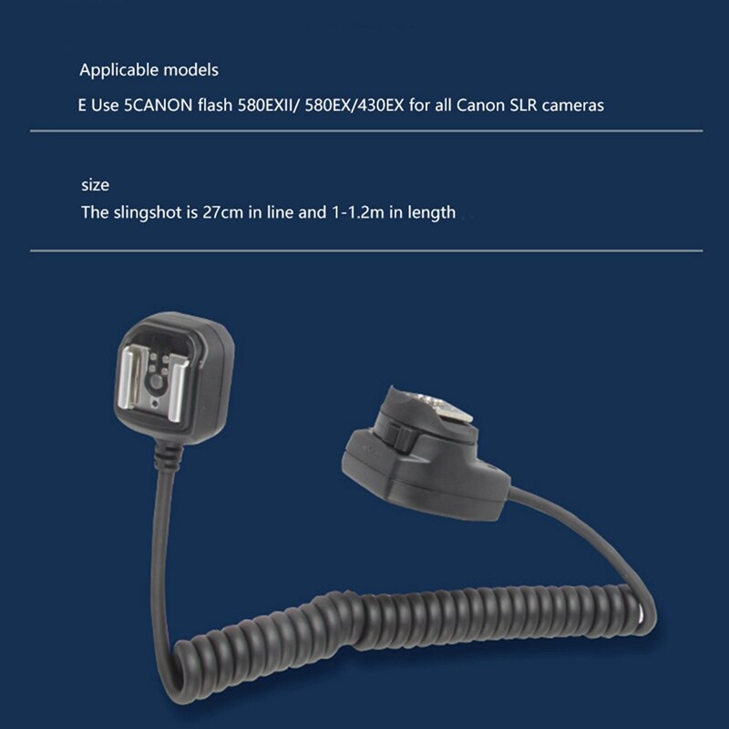 OC-E3 Off-Camera Flash Cable Suitable For Canon SL... – Grandado