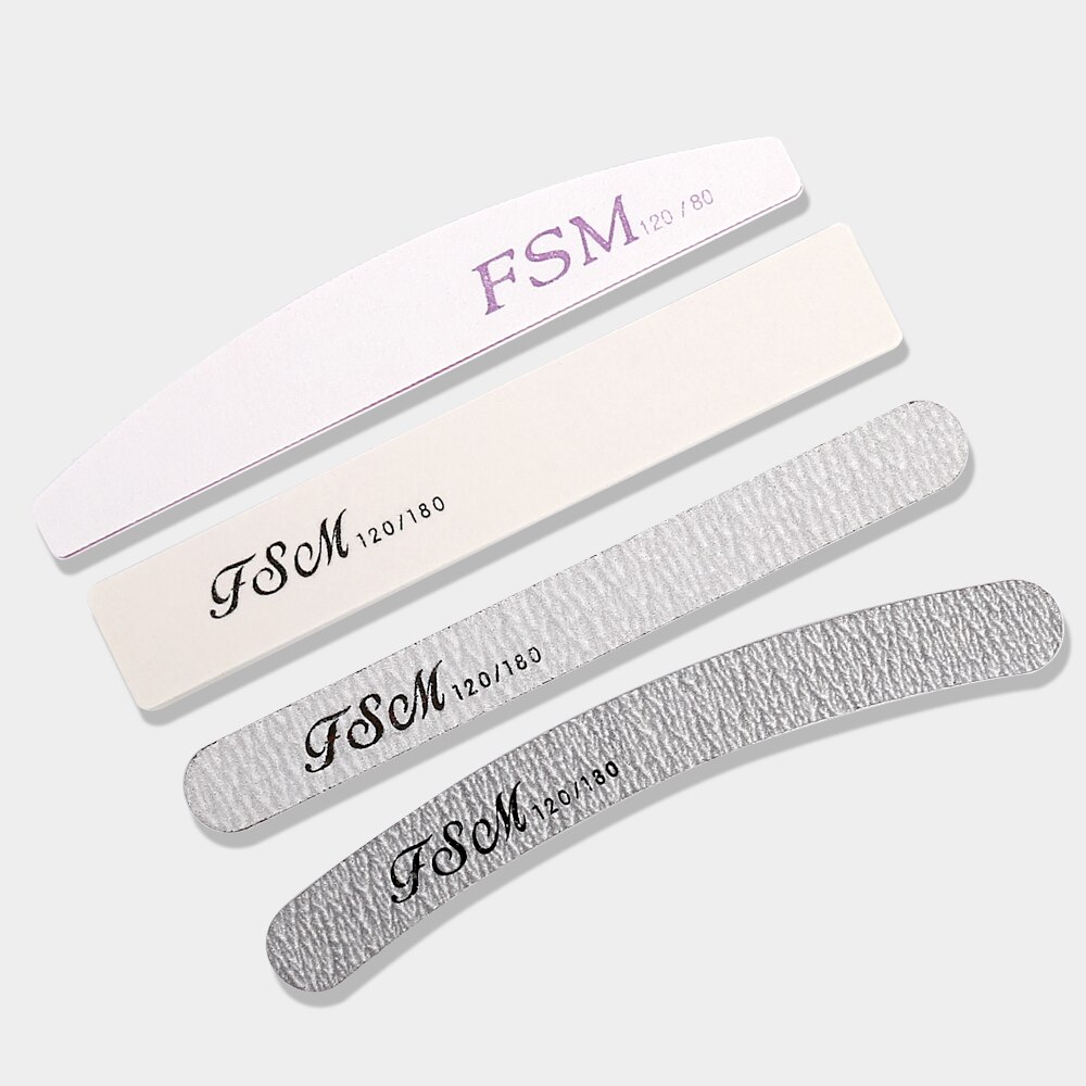 Fengshangmei White Emery Board Salon Durable Doubl... – Vicedeal