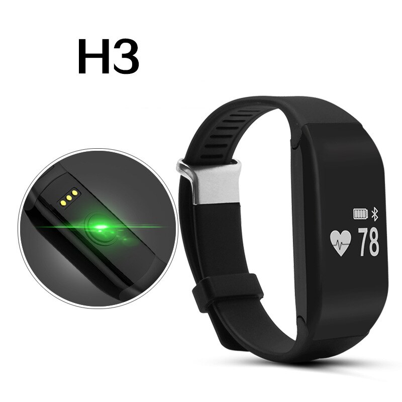 Vibrating Alarm Bracelet HR Heart Rate Monitor Sma... – Vicedeal