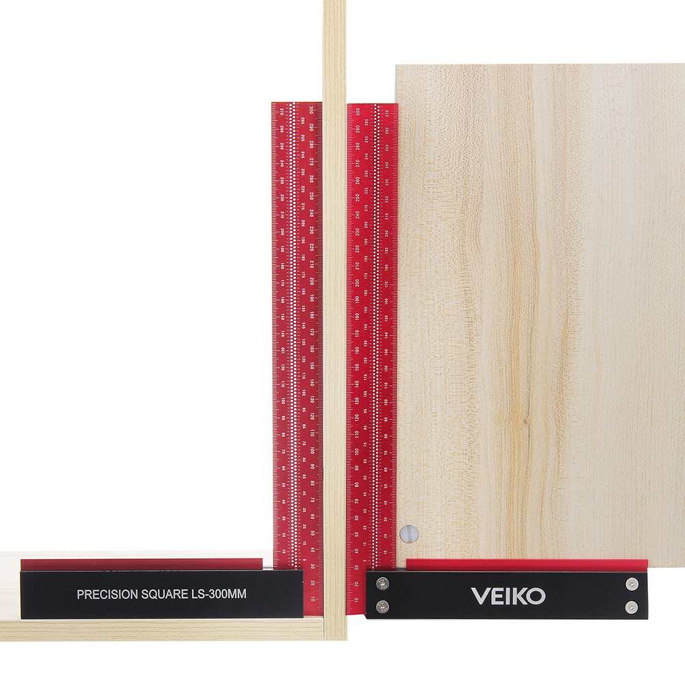 Metric 300mm/12inch L-Shaped Hole Ruler Precision ... – Grandado