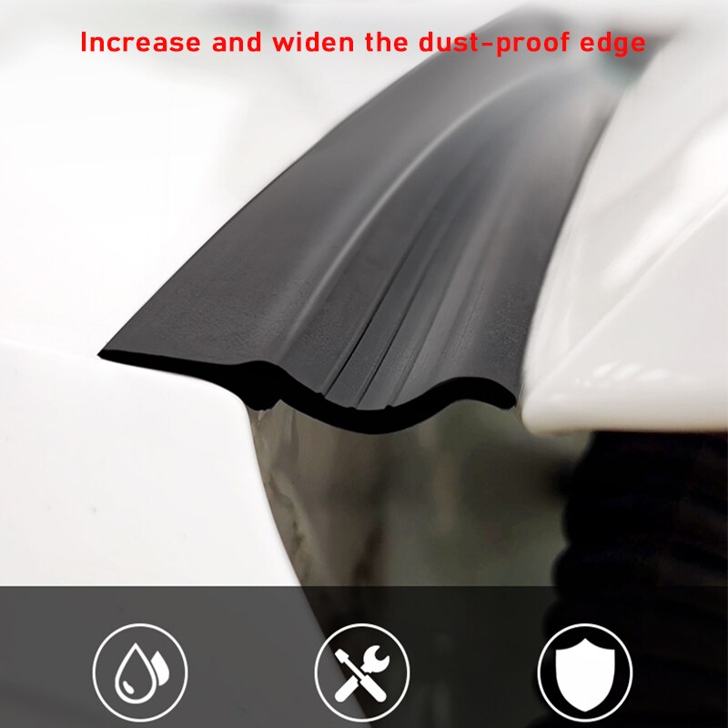 1.6Cm Stofdicht Kofferbak Rand Afdichting Strip Vo... – Grandado