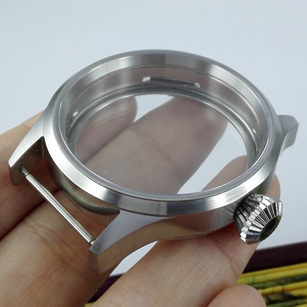 43mm sapphire glass stainless steel case fit eta 6... – Vicedeal
