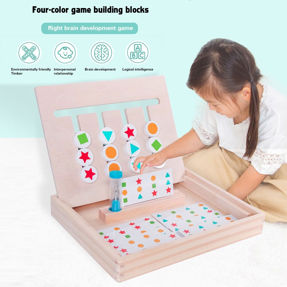 Kids Preschool Learning Toys Jigsaw Puzzle Color S... – Grandado